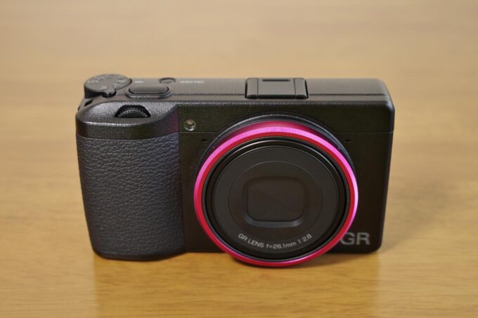 RICOH GR IIIx のPURPLEリングキャップ | Tokuvin Travel